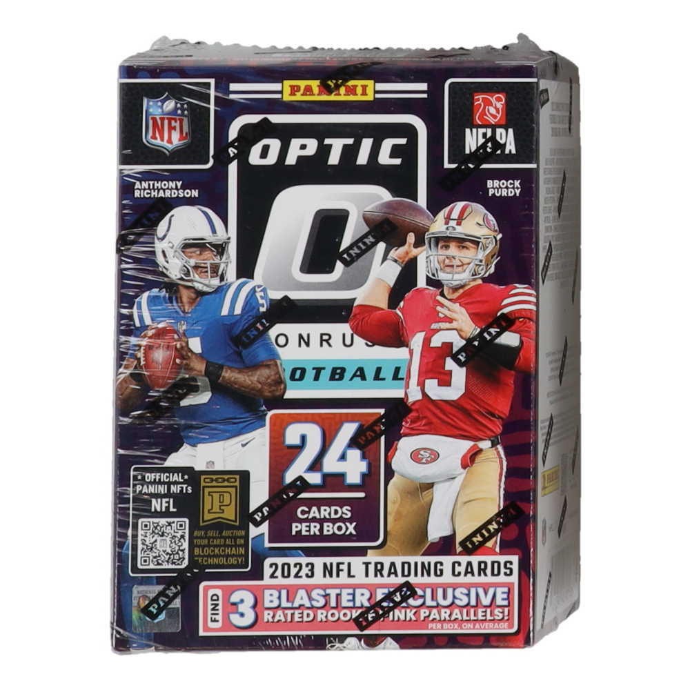 2023 Panini Donruss Optics Football Blaster Box With (6) Packs ...