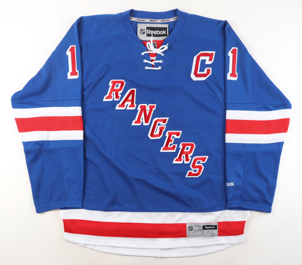 Mark Messier Signed Rangers Captain Jersey (Steiner) | Pristine Auction