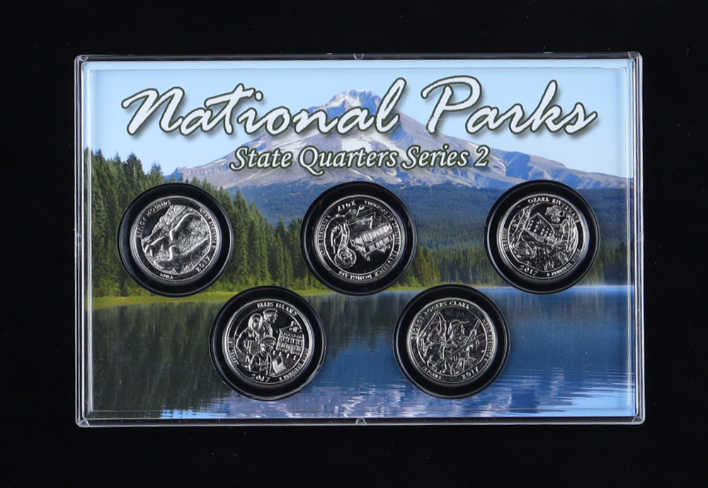 2016-D/P United States Mint State Quarters National Parks Series 2 Set ...
