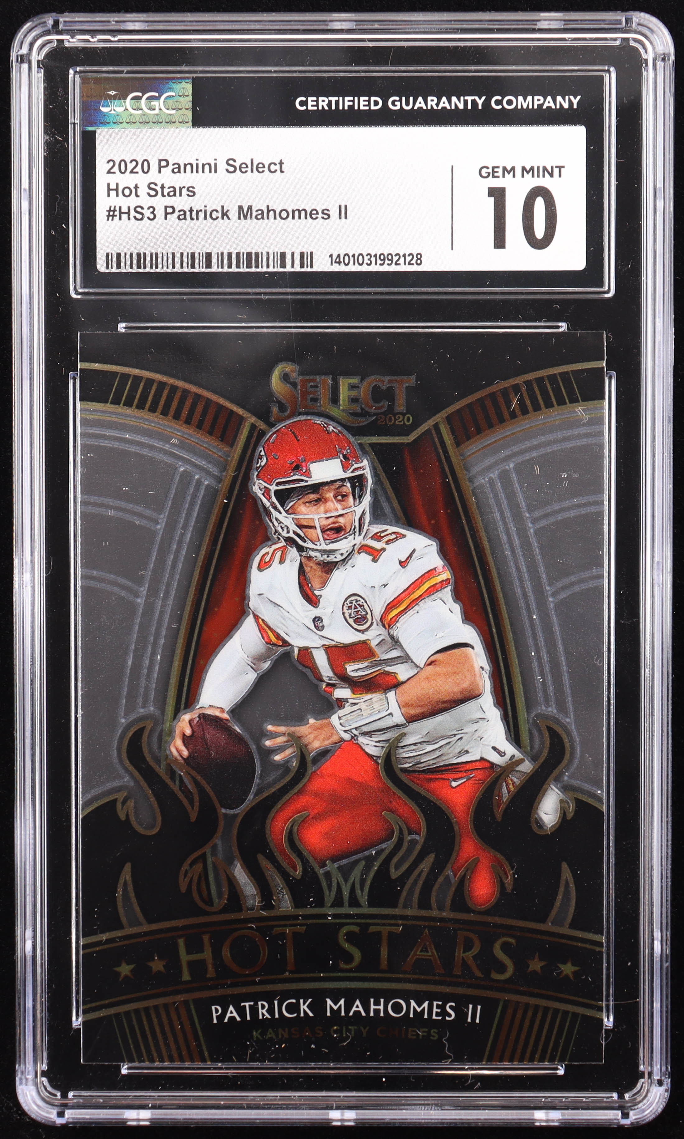 Patrick Mahomes II 2020 Select Hot Stars #3 (CGC 10) | Pristine Auction
