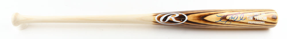 Tim Tebow Signed Personally Owned & Used Rawlings Player Model Baseball ...