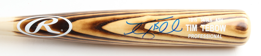 Tim Tebow Signed Personally Owned & Used Rawlings Player Model Baseball ...