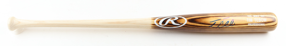 Tim Tebow Signed Personally Owned & Used Rawlings Player Model Baseball ...