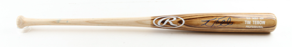 Tim Tebow Signed Personally Owned & Used Rawlings Player Model Baseball ...