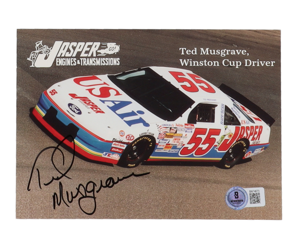 Ted Musgrave Signed 5x7 Photo (Beckett) | Pristine Auction