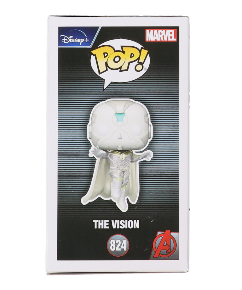 Paul Bettany Signed "Wanda Vision" #824 The Vision Bobble-Head Funko ...