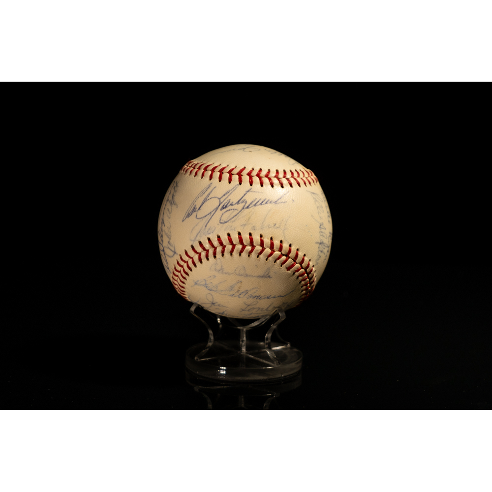 1966 Red Sox OAL Baseball Team-Signed by (25) with Carl Yastrzemski ...