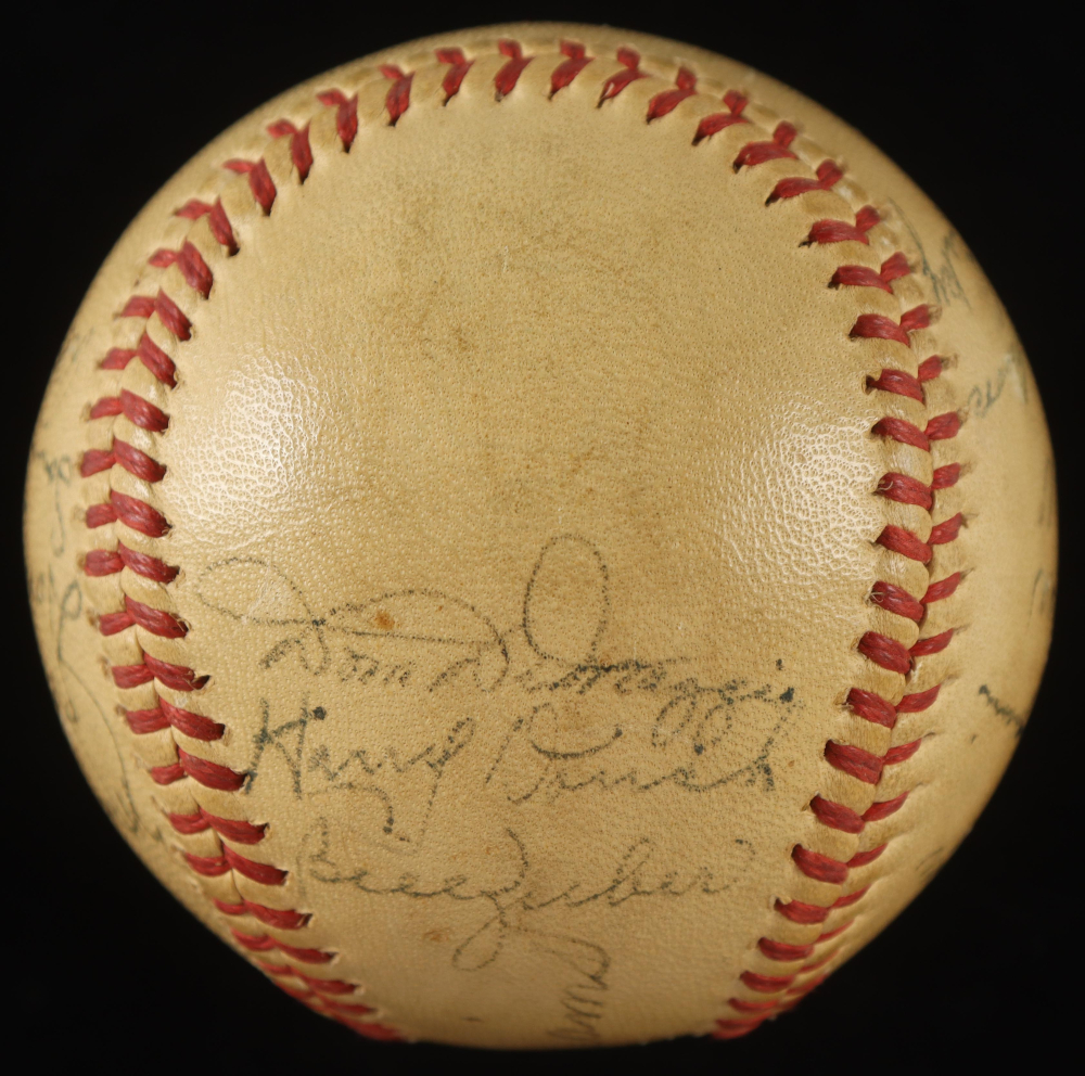1947 Red Sox OAL Baseball Team-Signed by (20) With Ted Williams, Bobby ...
