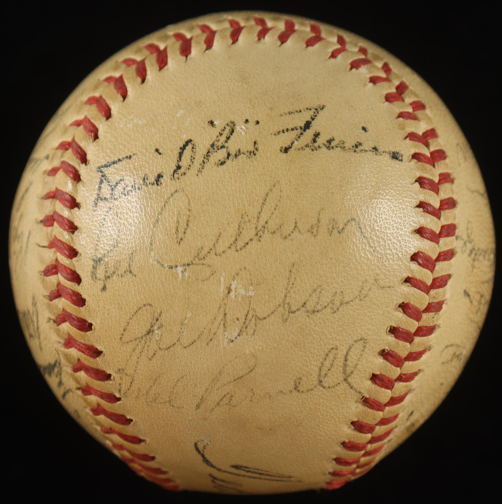 1947 Red Sox OAL Baseball Team-Signed by (20) With Ted Williams, Bobby ...