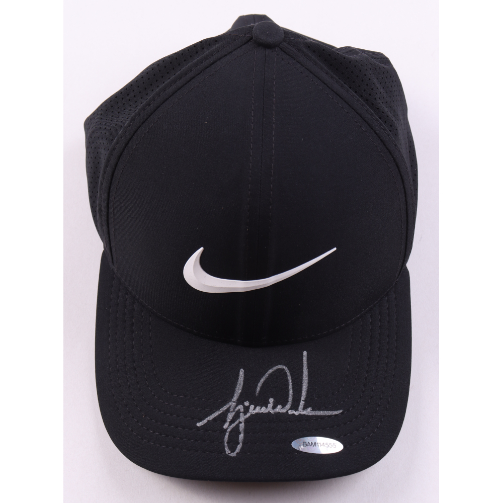 Tiger Woods Signed Nike Woods Logo Golf Hat with Original Upper Deck ...