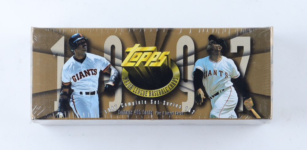 1997 Topps Baseball Complete Set of (495) Cards with E. Chaves / A ...