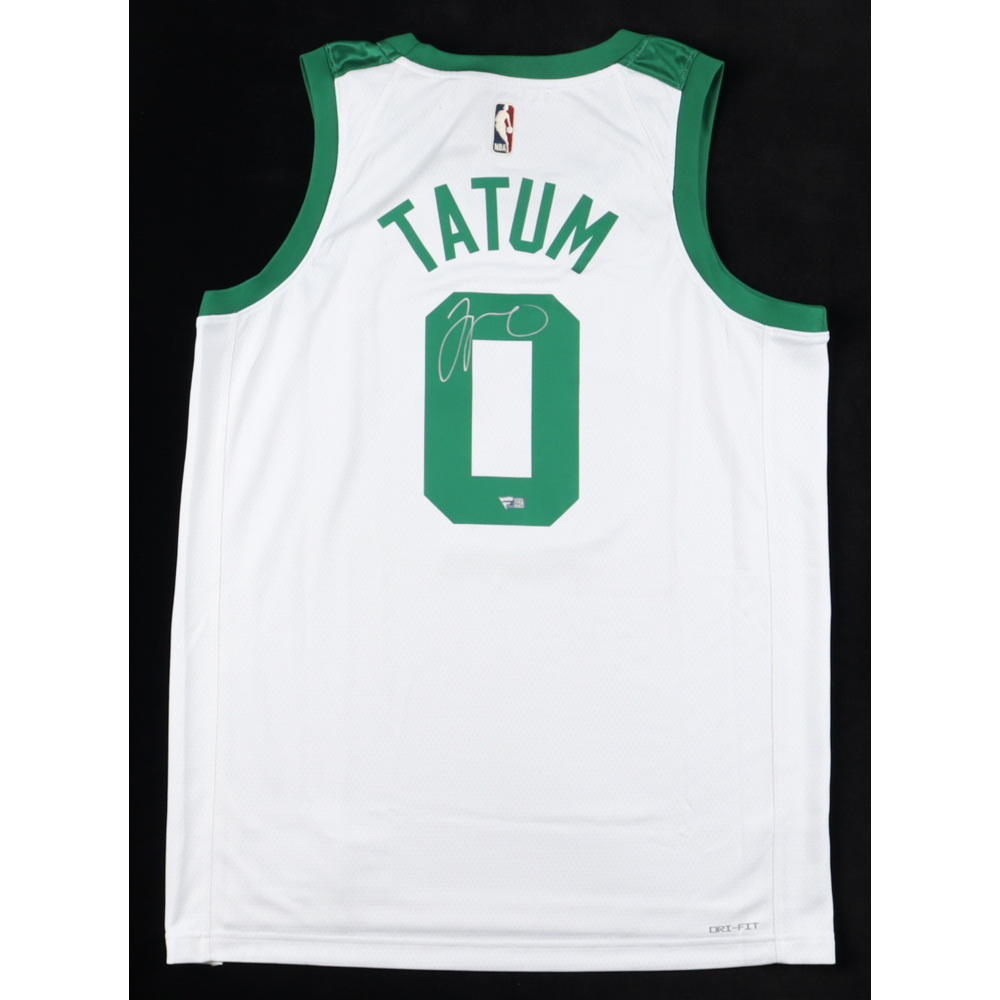 Jayson Tatum Signed Celtics Jersey (Fanatics) | Pristine Auction
