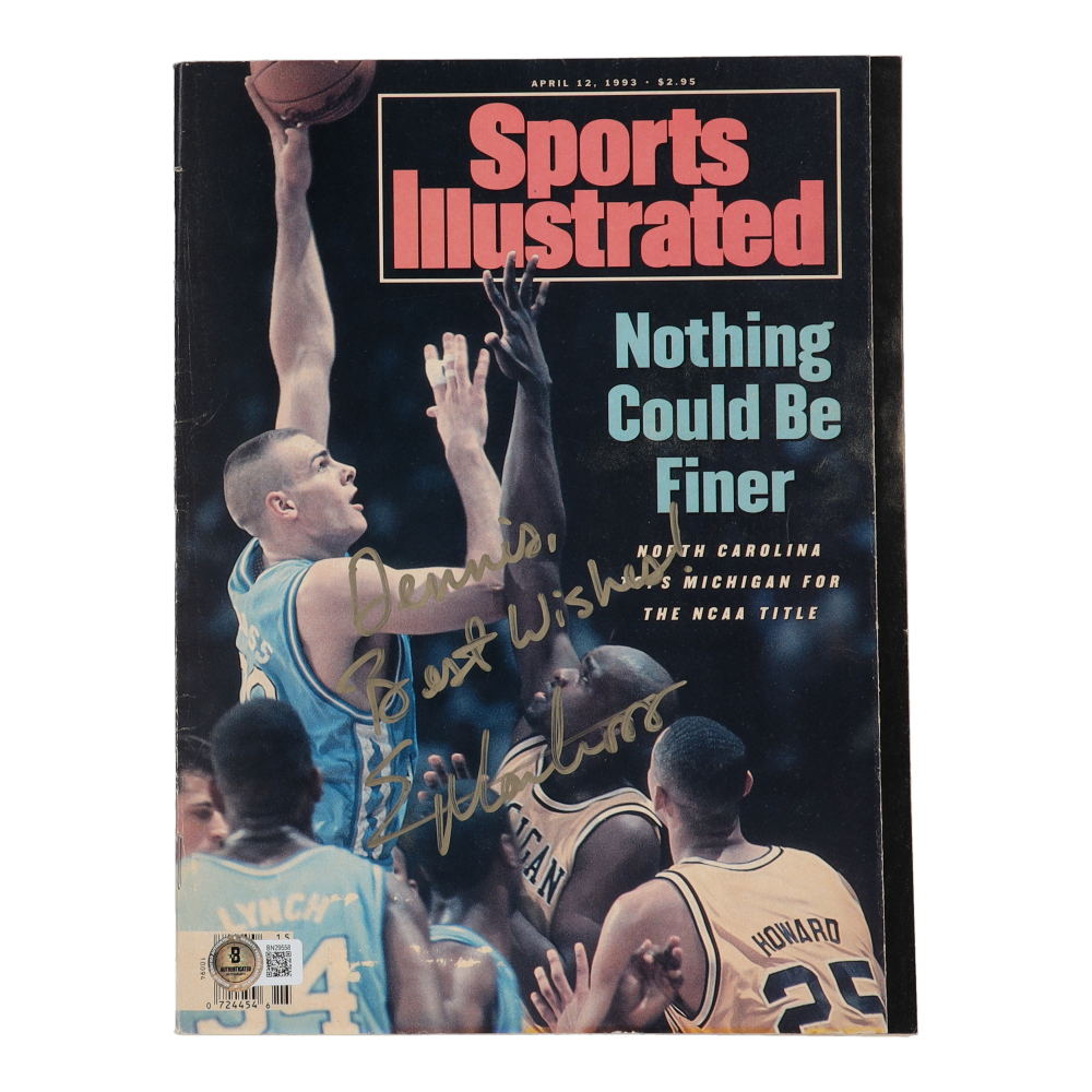 Eric Montross Signed 1993 Sports Illustrated Magazine (Beckett) | Pristine Auction