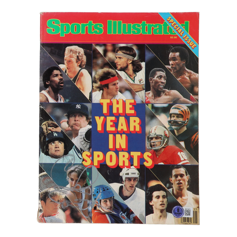 Chris Evert Signed 1981 "The Year in Sports" Sports Illustrated ...