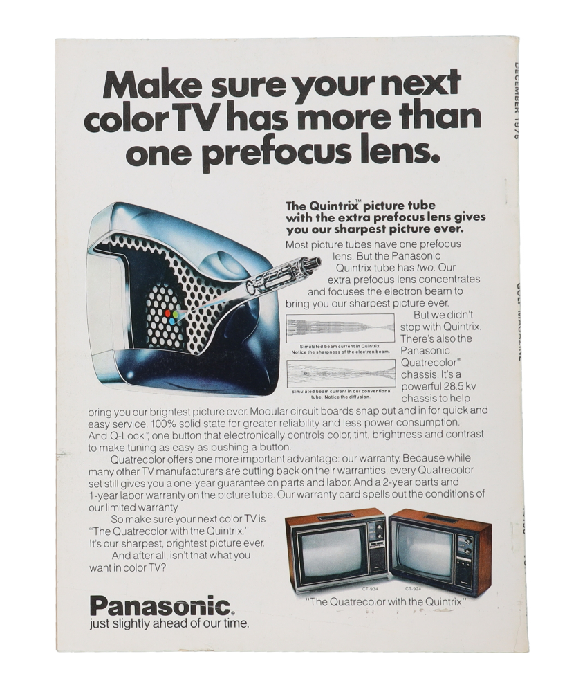 Tom Weiskopf Signed 1975 Golf Magazine Inscribed "Best Wishes" (Beckett ...