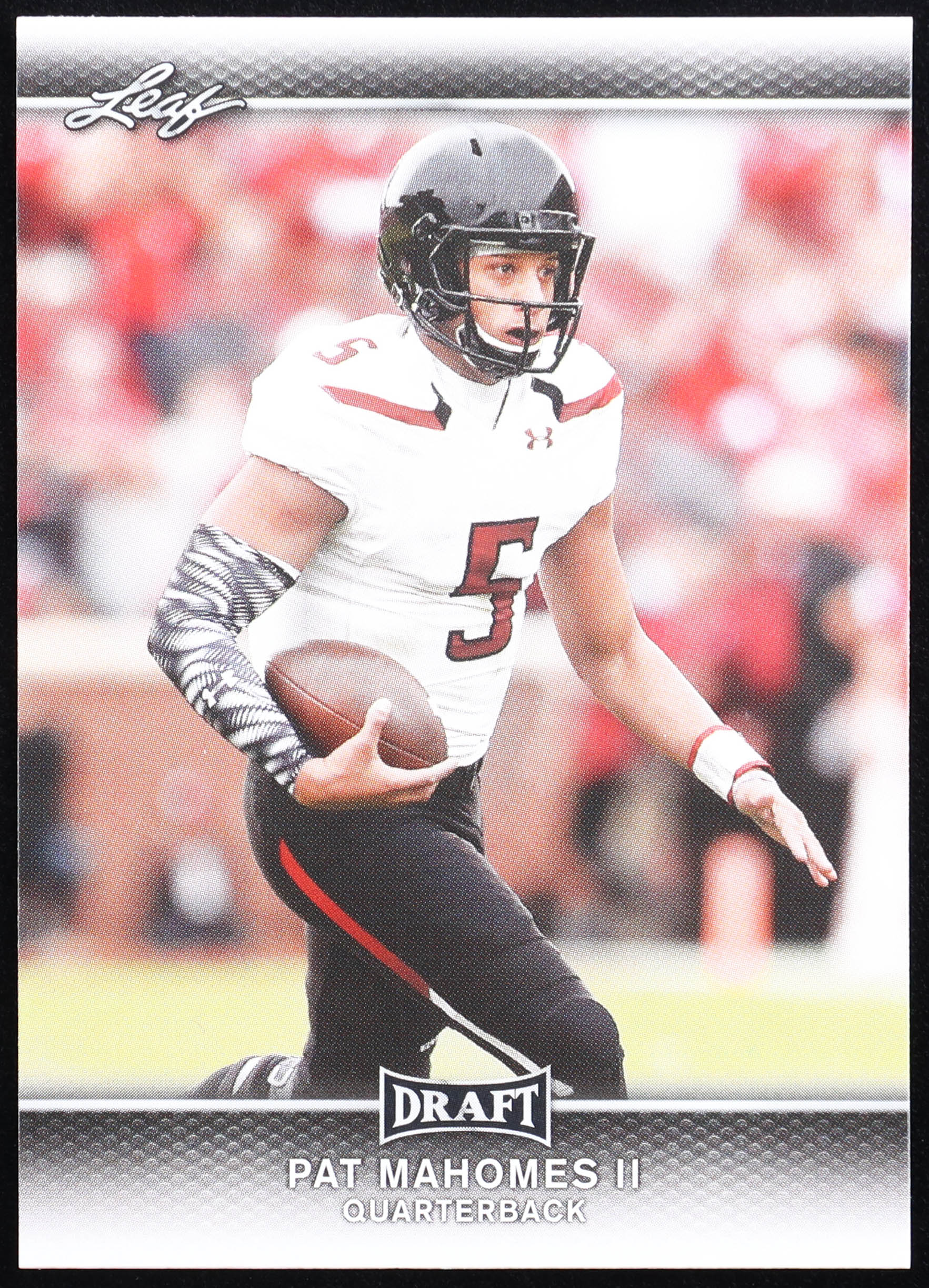 Pat Mahomes II 2017 Leaf Draft #56 RC | Pristine Auction