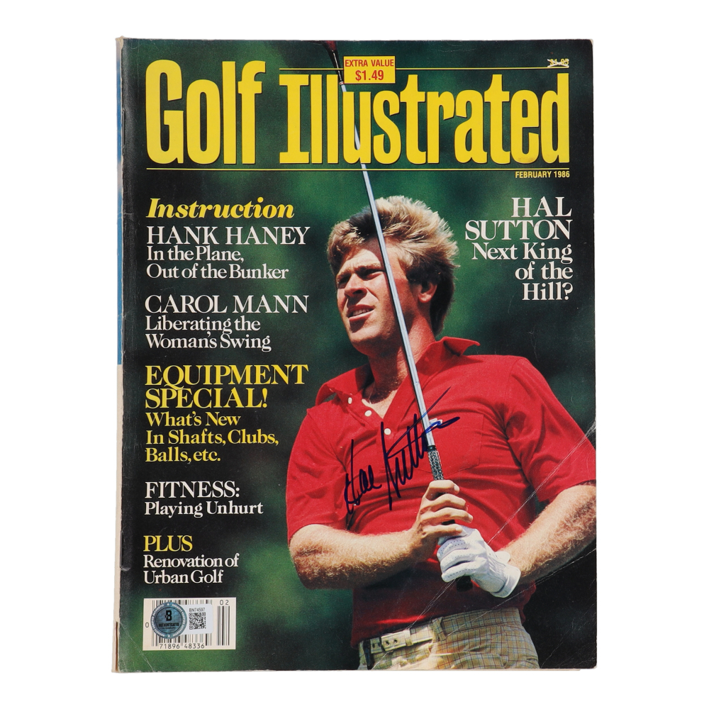 Hal Sutton Signed 1986 Golf Illustrated Magazine (Beckett) | Pristine ...