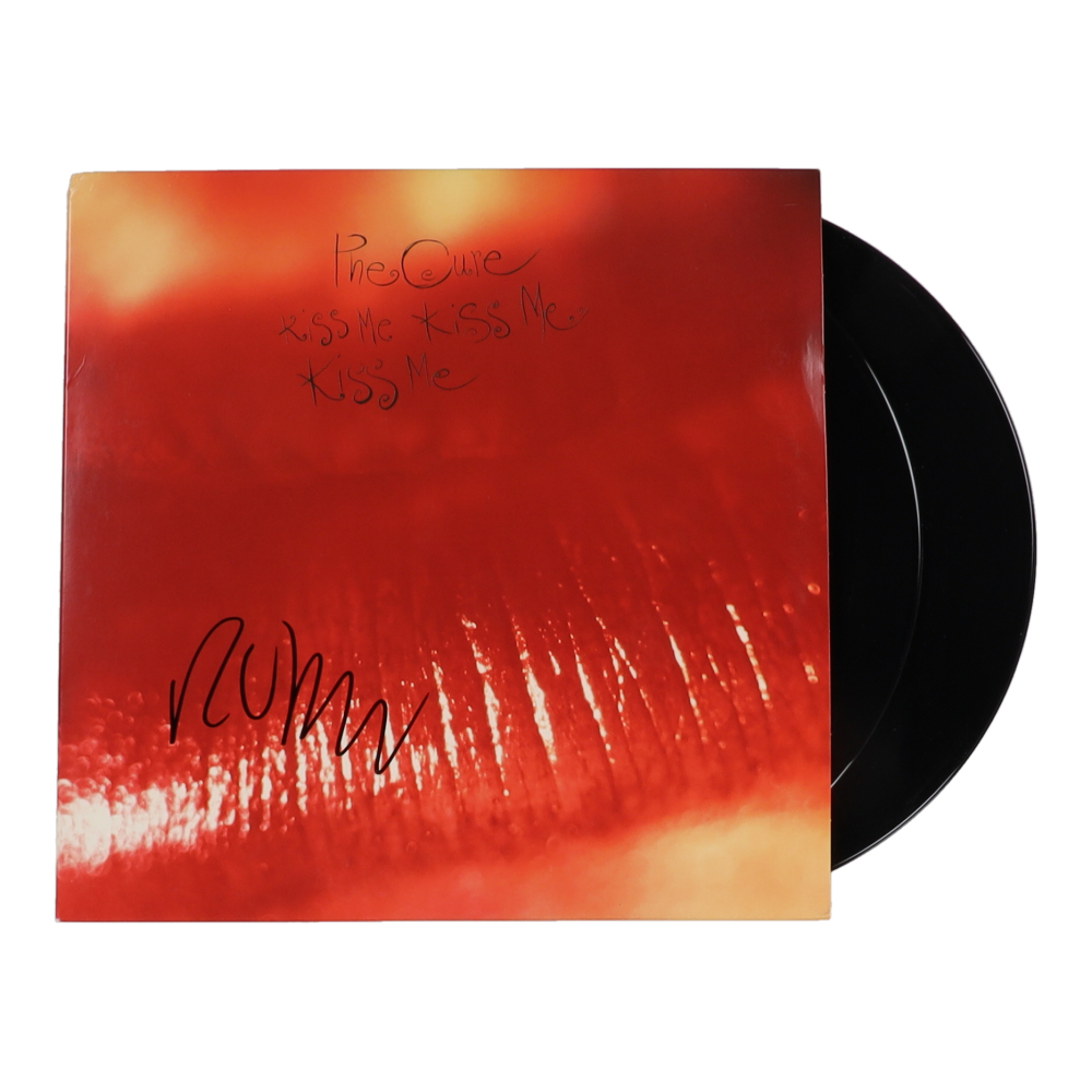 Robert Smith Signed The Cure "Kiss Me, Kiss Me, Kiss Me" Vinyl Record ...