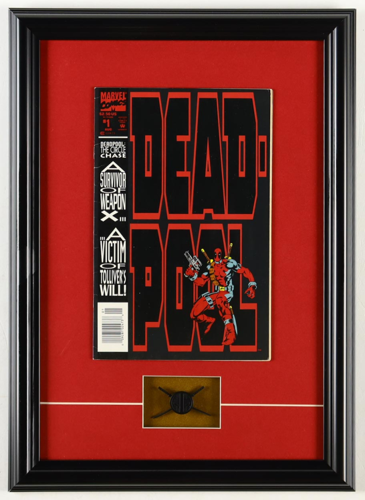 Vintage 1993 "Deadpool" Issue #1 Marvel Custom Framed First Issue Comic ...
