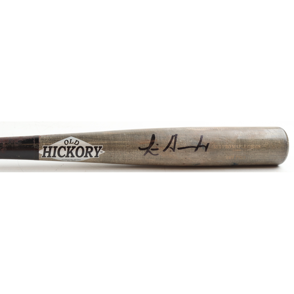 Luis Gonzalez Signed Game-Used Old Hickory Baseball Bat (JSA ...