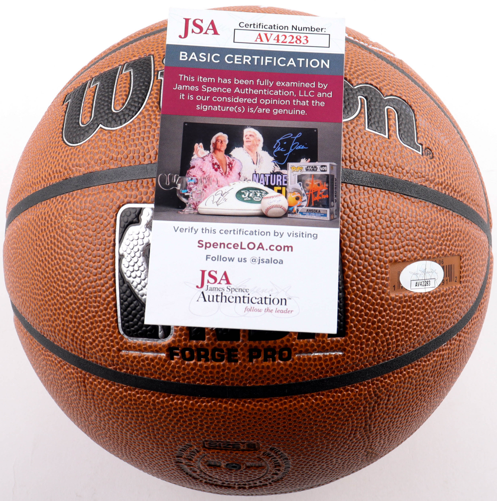 Bill Walton Signed NBA Basketball Inscribed "Hall Of Fame '93" (JSA ...