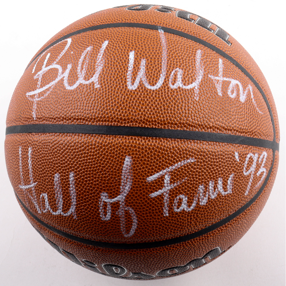 Bill Walton Signed NBA Basketball Inscribed "Hall Of Fame '93" (JSA) | Pristine Auction