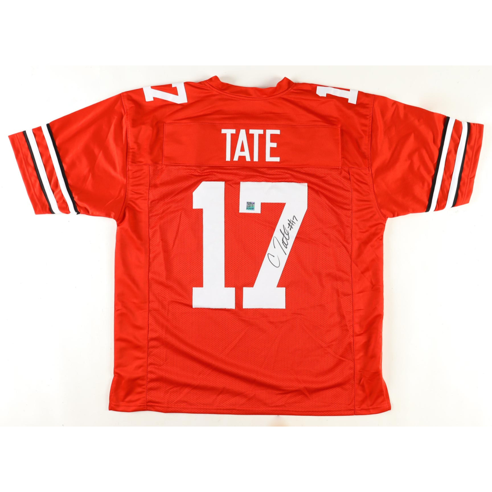 Carnell Tate Signed Jersey (Playball Ink) | Pristine Auction