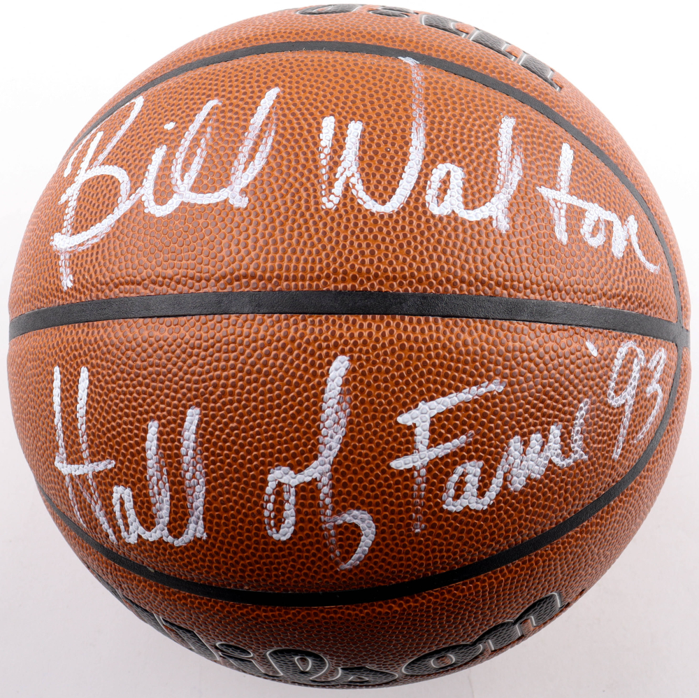Bill Walton Signed NBA Basketball Inscribed "Hall of Fame '93" (JSA) | Pristine Auction