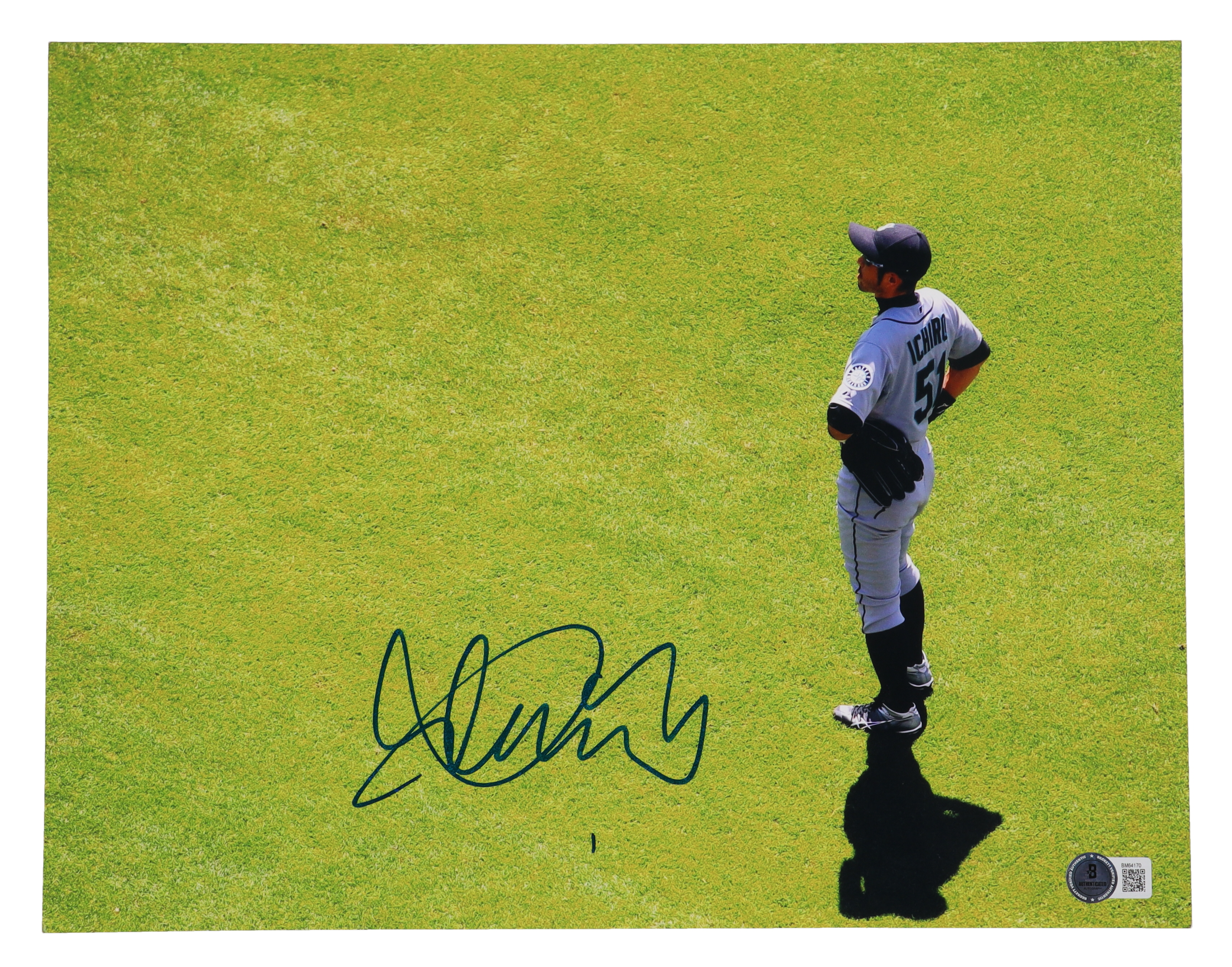 Ichiro Suzuki Signed Mariners 11x14 Photo (Beckett) | Pristine Auction