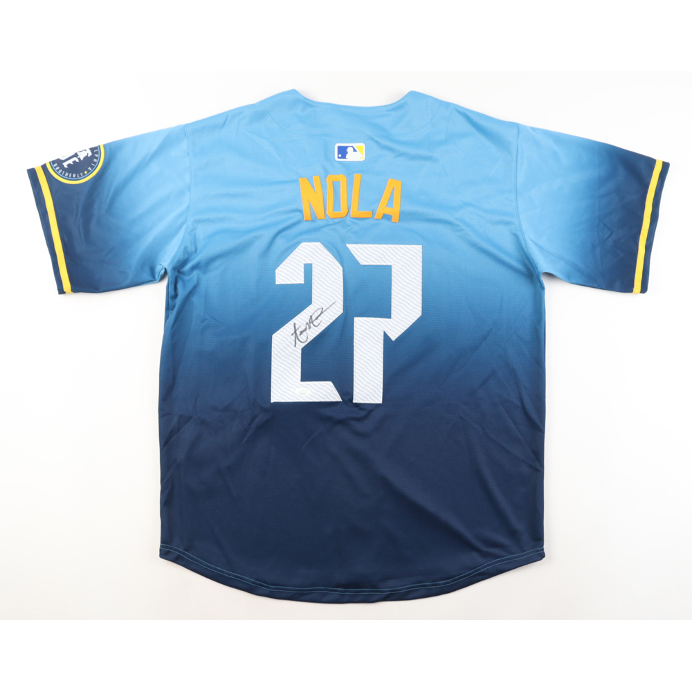 Aaron Nola Signed Jersey (JSA) | Pristine Auction