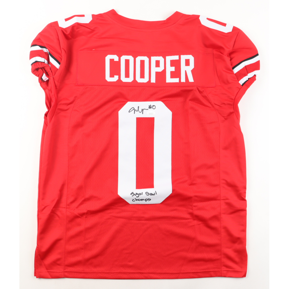 Jonathon Cooper Signed Jersey Inscribed "Sugar Bowl Champs" (JSA ...