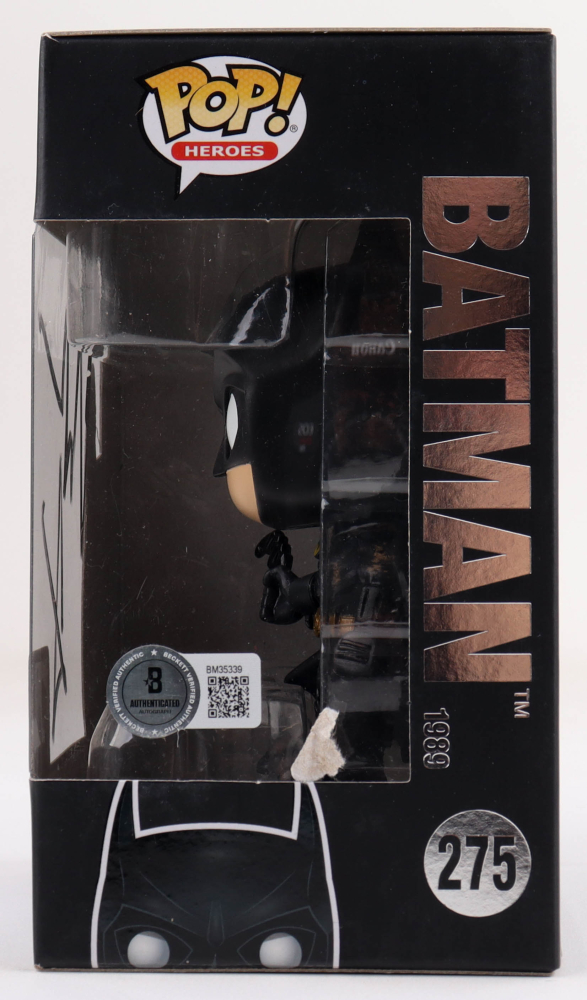 Christian Bale Signed "Batman" #275 Batman Funko Pop! Vinyl Figure ...