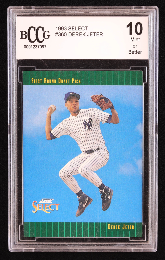 Derek Jeter 1993 Select #360 RC (BCCG 10) | Pristine Auction
