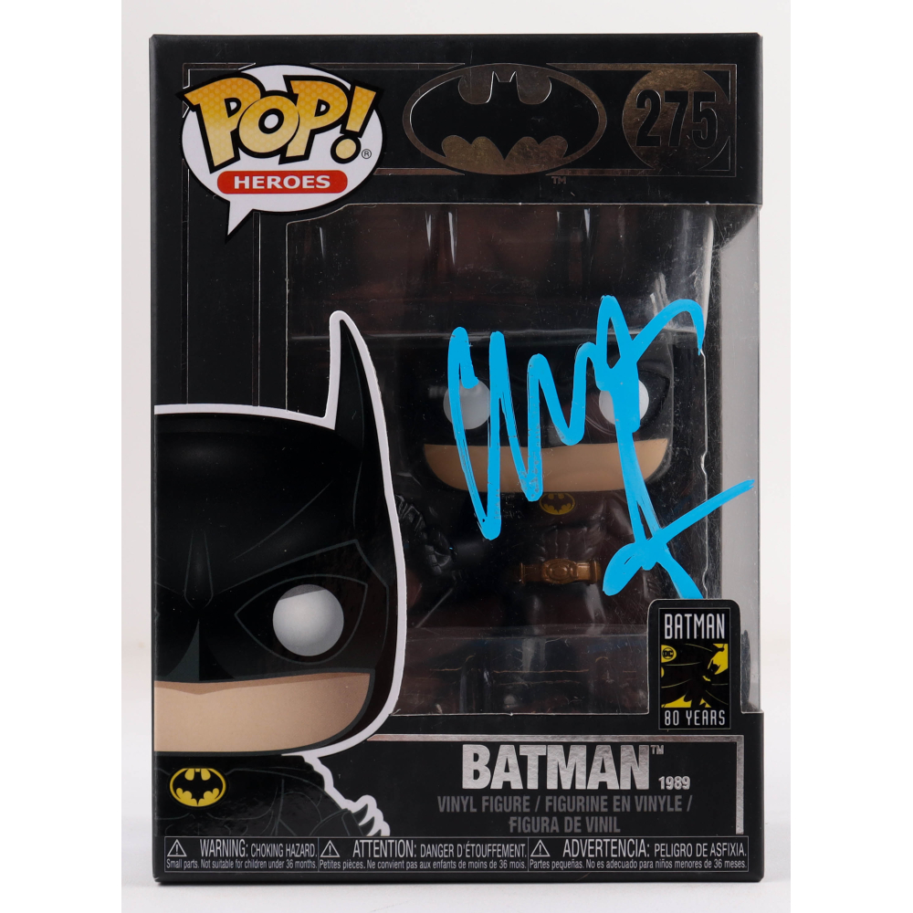 Christian Bale Signed "Batman" #275 Batman Funko Pop! Vinyl Figure ...