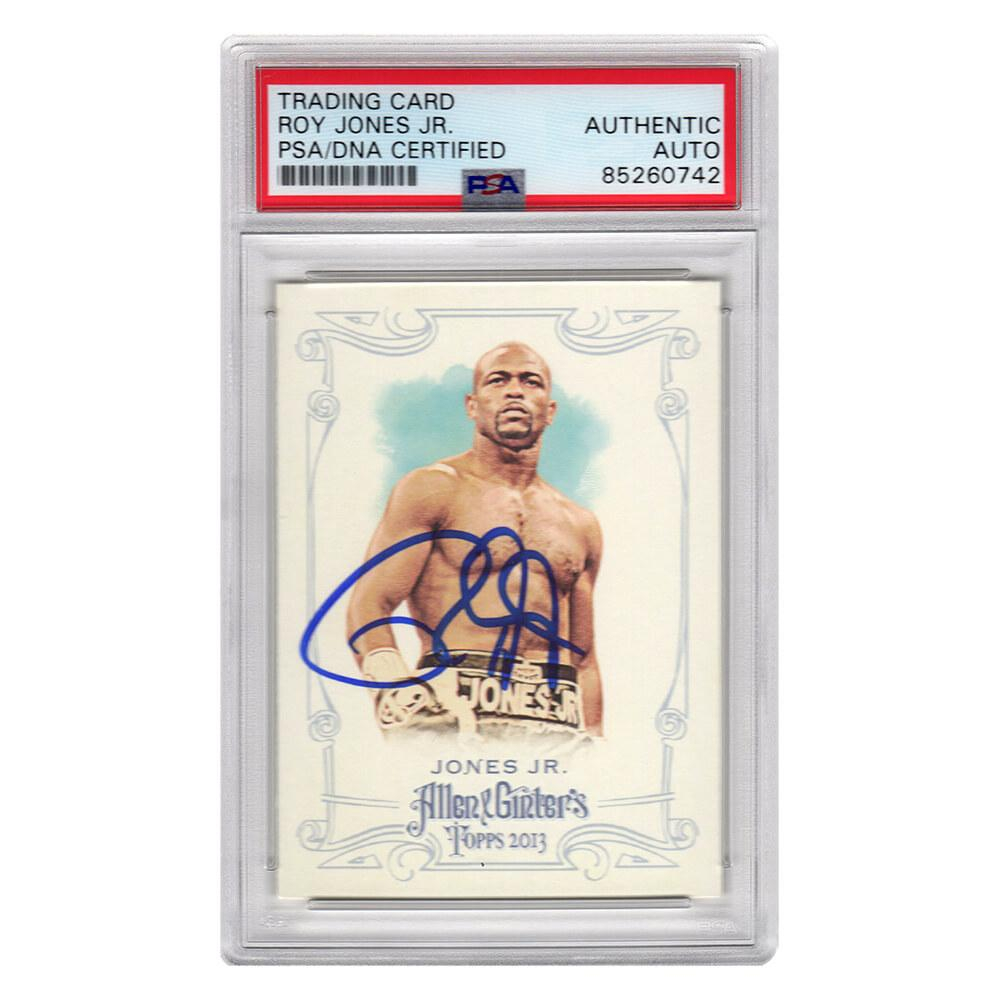 Roy Jones Jr. Signed 2013 Topps Allen & Ginter #17 (PSA) | Pristine Auction