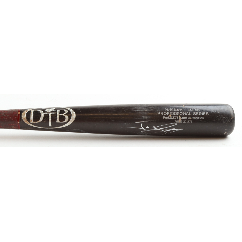 Jonny Gomes Signed DTB Game-Used Baseball Bat (JSA) | Pristine Auction