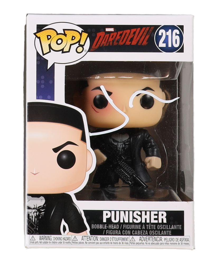 Jon Bernthal Signed "Daredevil" #216 Punisher Bobble Head Funko Pop ...