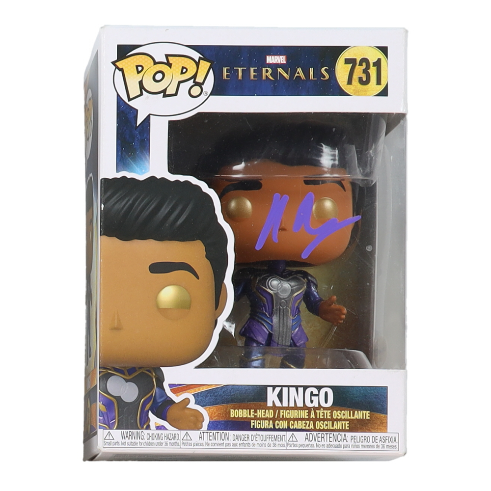 Kumail Nanjiani Signed "Eternals" #731 Kingo Funko Pop! Vinyl Figure ...
