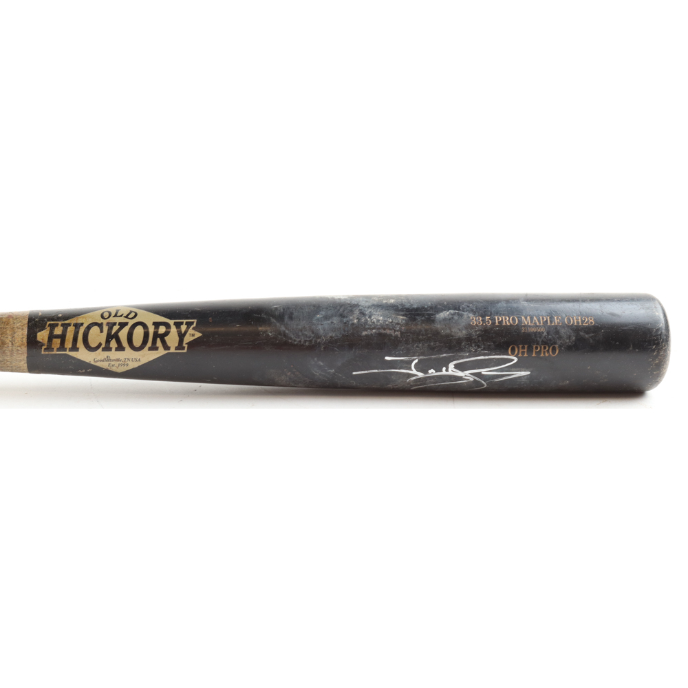 Jonny Gomes Signed Game-Used Old Hickory Baseball Bat (JSA) | Pristine ...