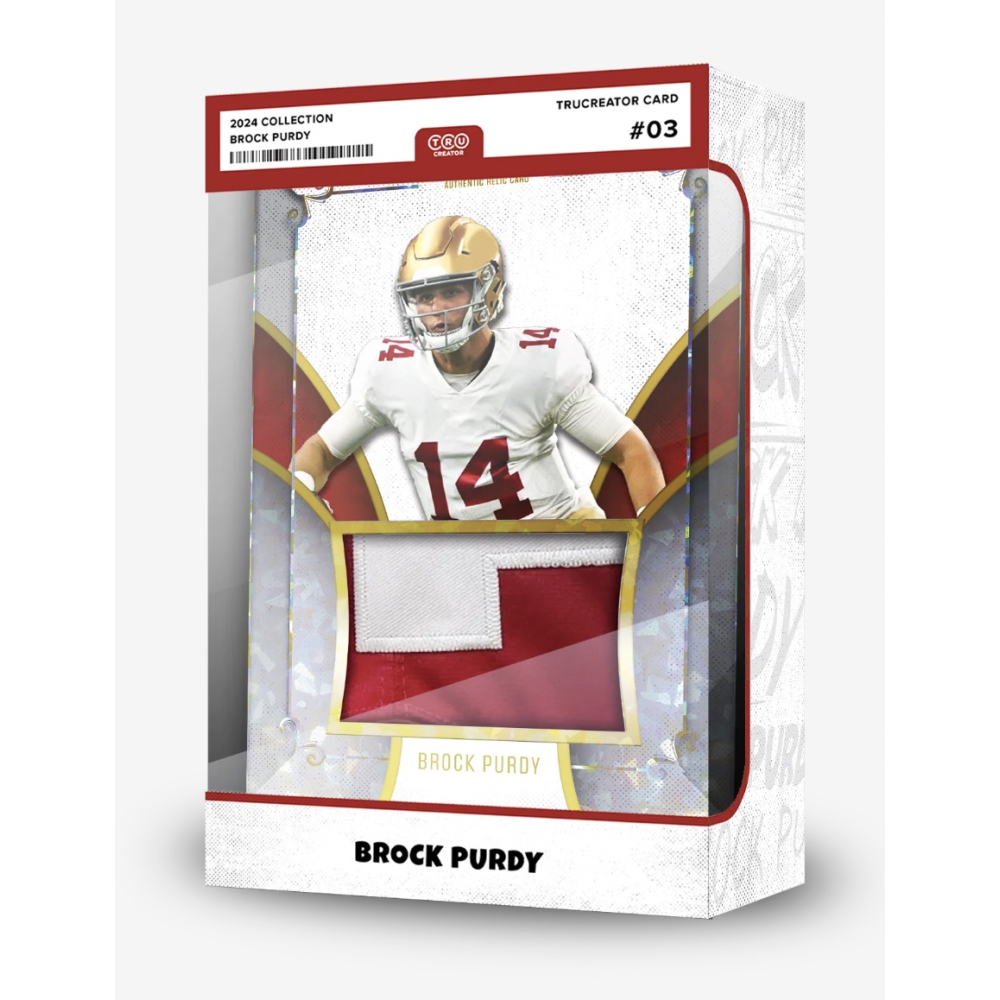 Brock Purdy 2023 TruSport Jumbo Relic Rookie Card | Pristine Auction