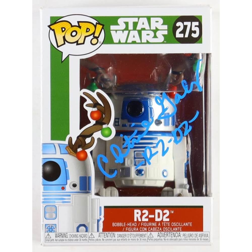 Christine Galey Signed "Star Wars" #275 R2-D2 Funko Pop! Bobble Head ...