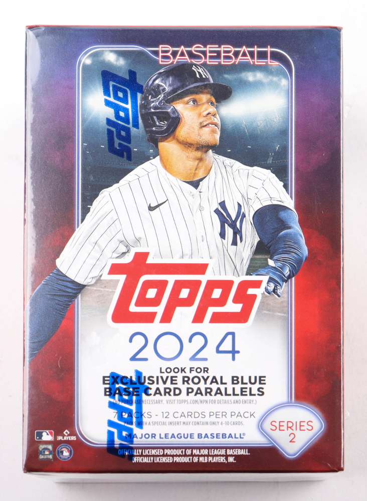 2024 Topps Series 2 Baseball Blaster Box With (7) Packs | Pristine Auction