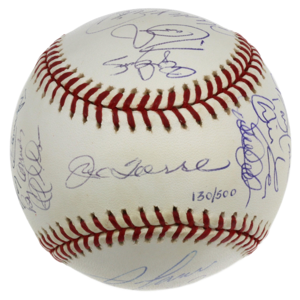 2000 New York Yankees Team-Signed (29) LE World Series Champions ...