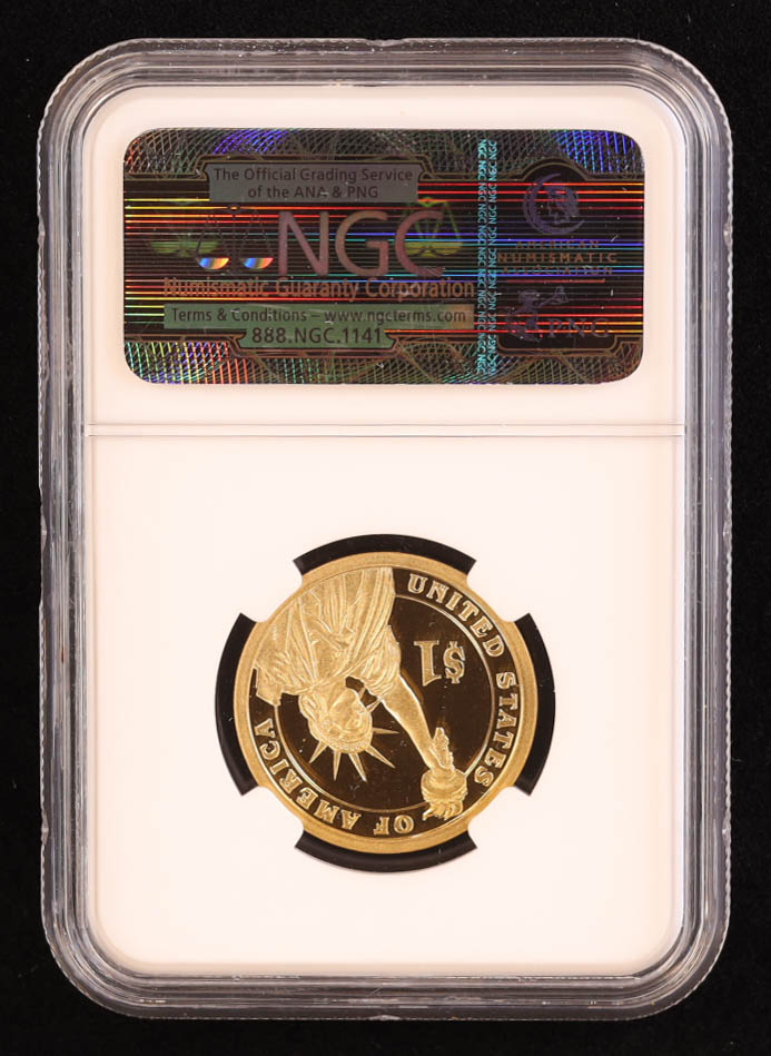 2008-S U.S. Presidential Proof $1 Coin - Martin Van Buren 8th President ...