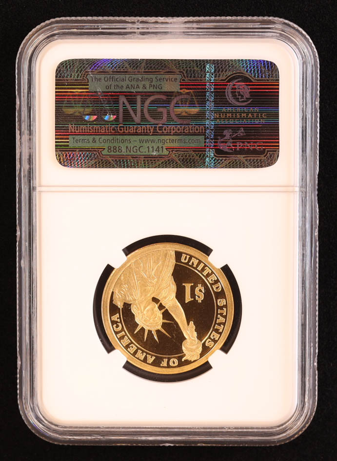 2008-S U.S. Presidential Proof $1 Coin - Andrew Jackson 7th President ...