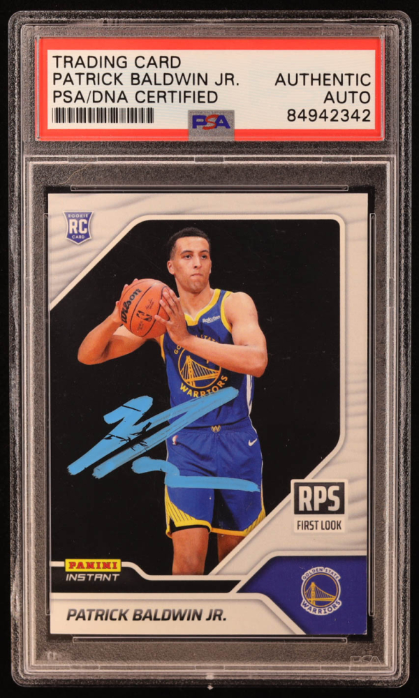 Patrick Baldwin Jr. Signed 2022-23 Panini Instant RPS First Look #RPS25 ...