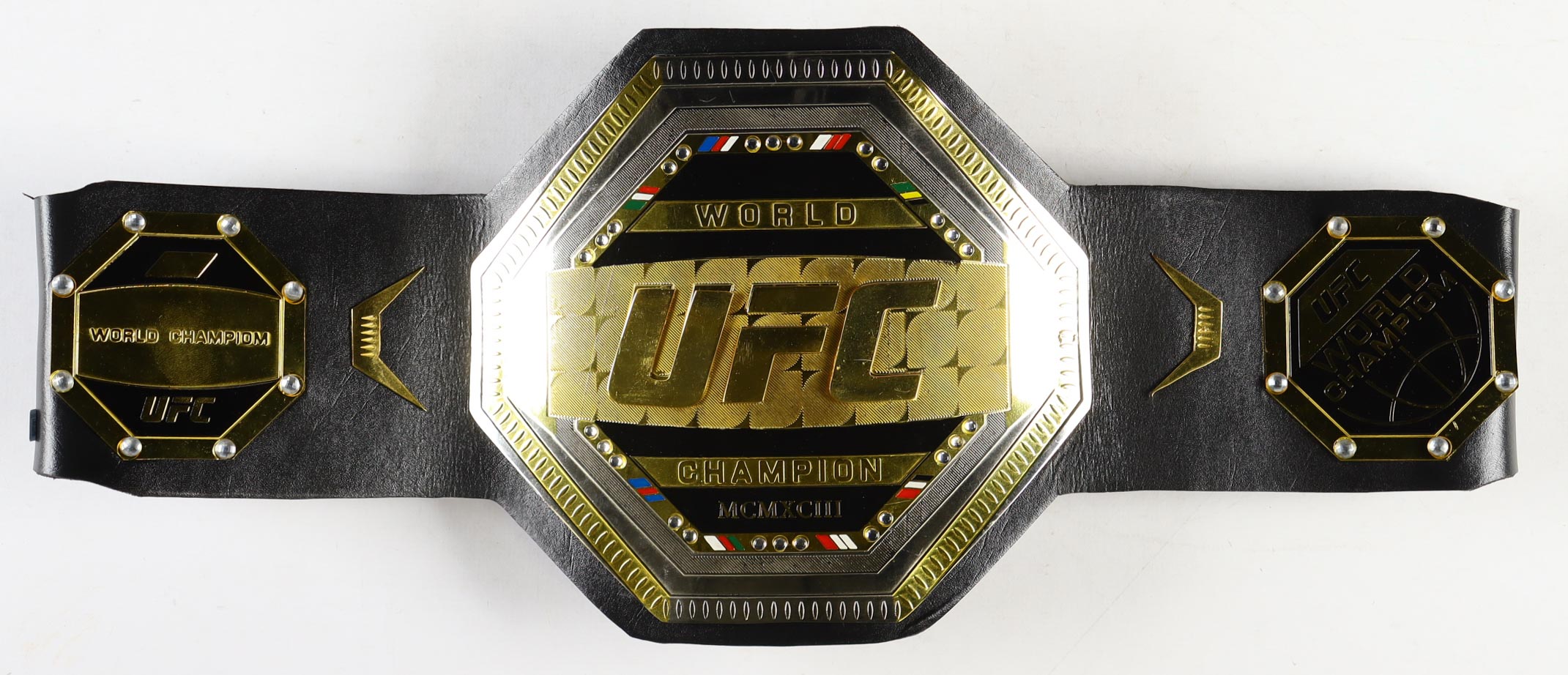 Henry Cejudo Signed Full-Size UFC World Champion Belt Inscribed "Triple ...