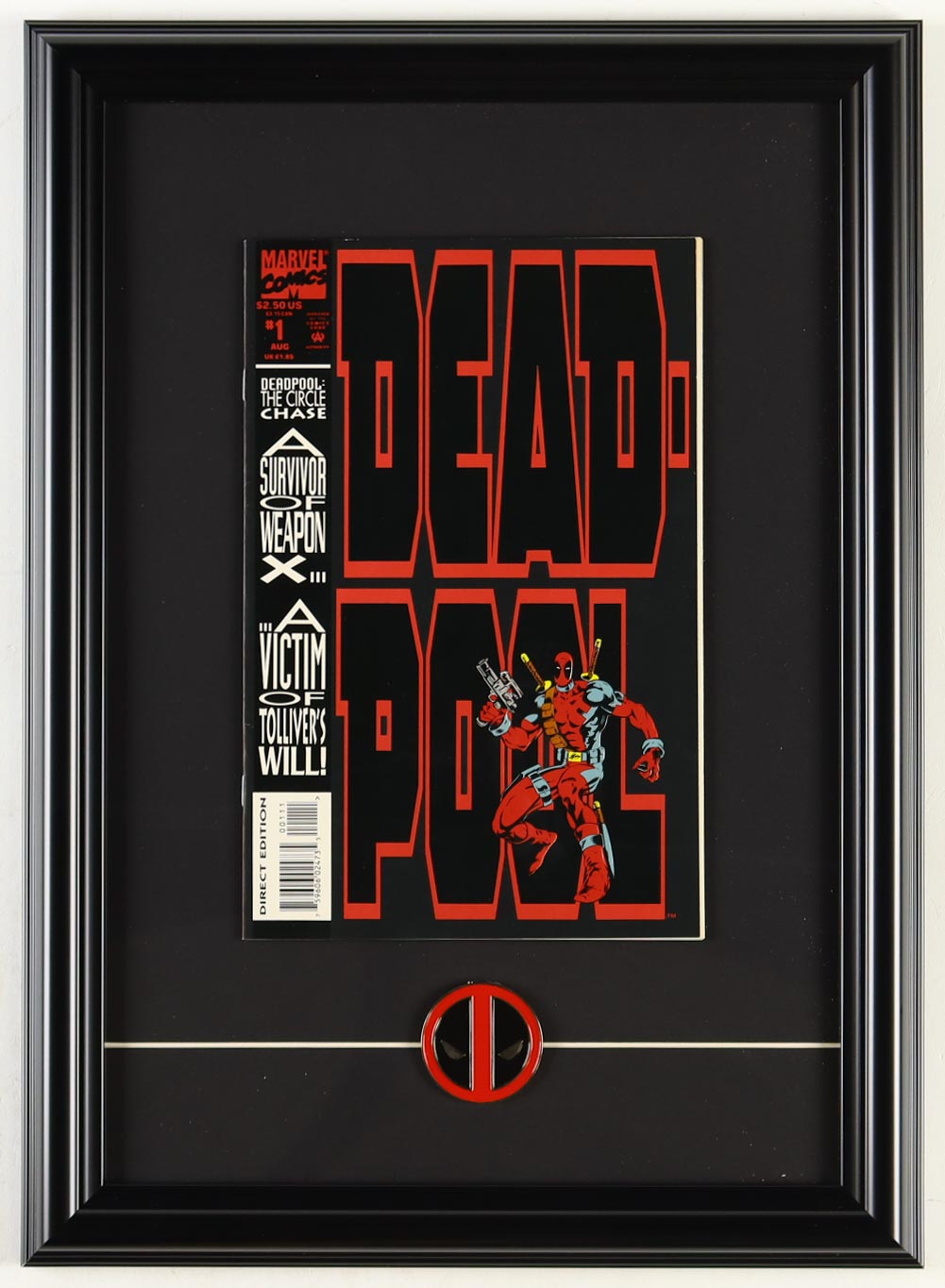 Vintage 1993 "Deadpool - The Circle Chase" Issue #1 Marvel Custom ...