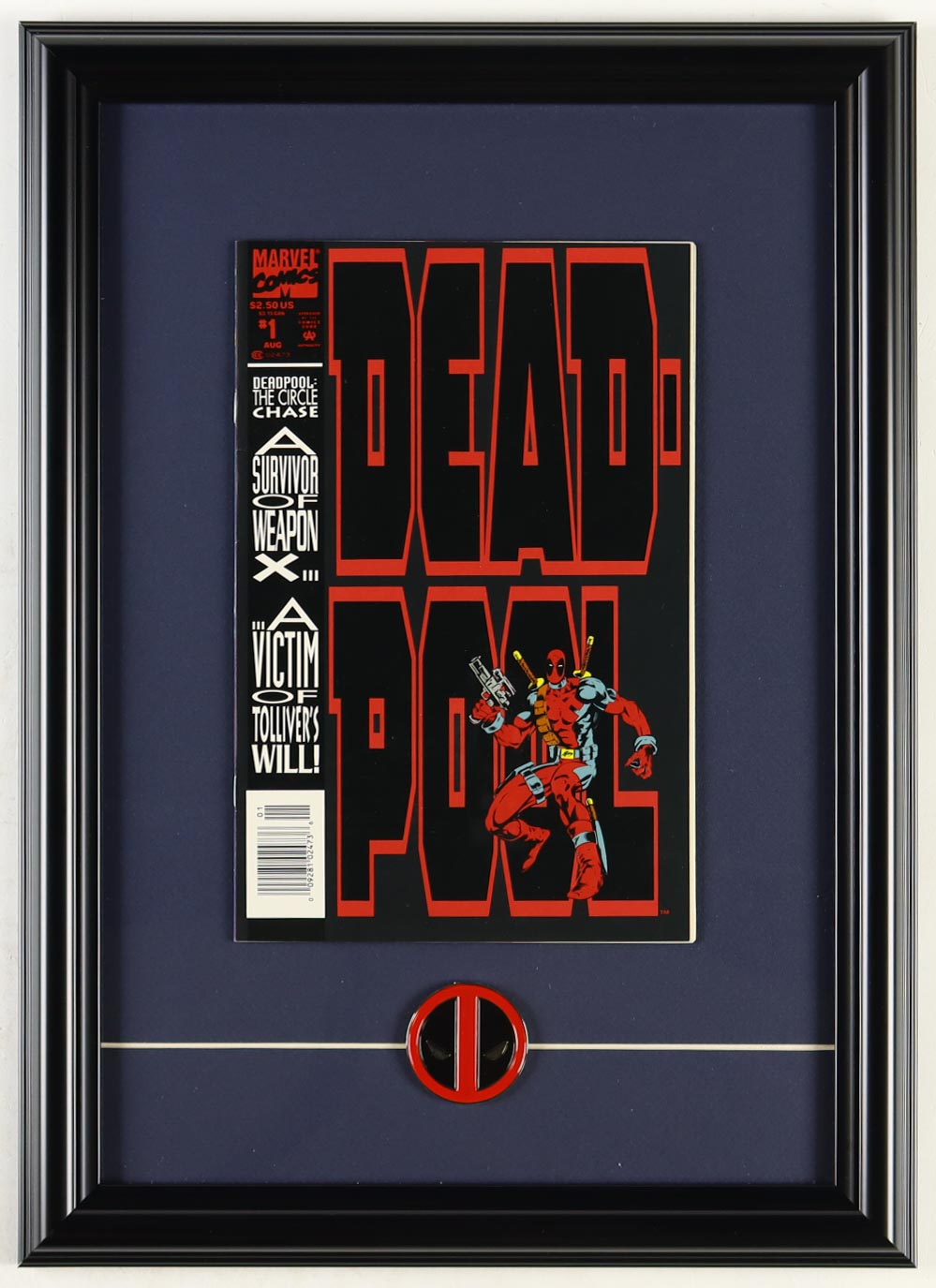 Vintage 1993 "Deadpool - The Circle Chase" Issue #1 Marvel Custom ...