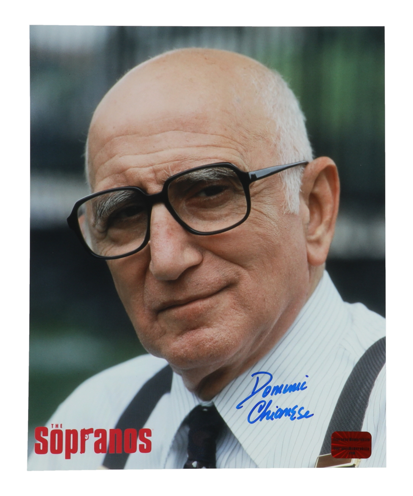 Dominic Chianese Signed "The Sopranos" 8x10 Photo (SopranosMemorabilia ...
